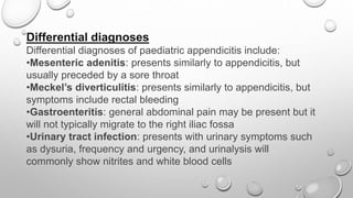 Appendicitis | PPT