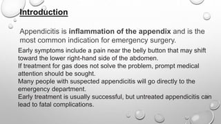 Appendicitis | PPT
