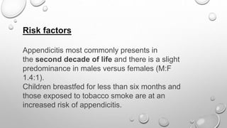 Appendicitis | PPT