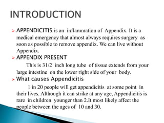 Appendicitis | PPT