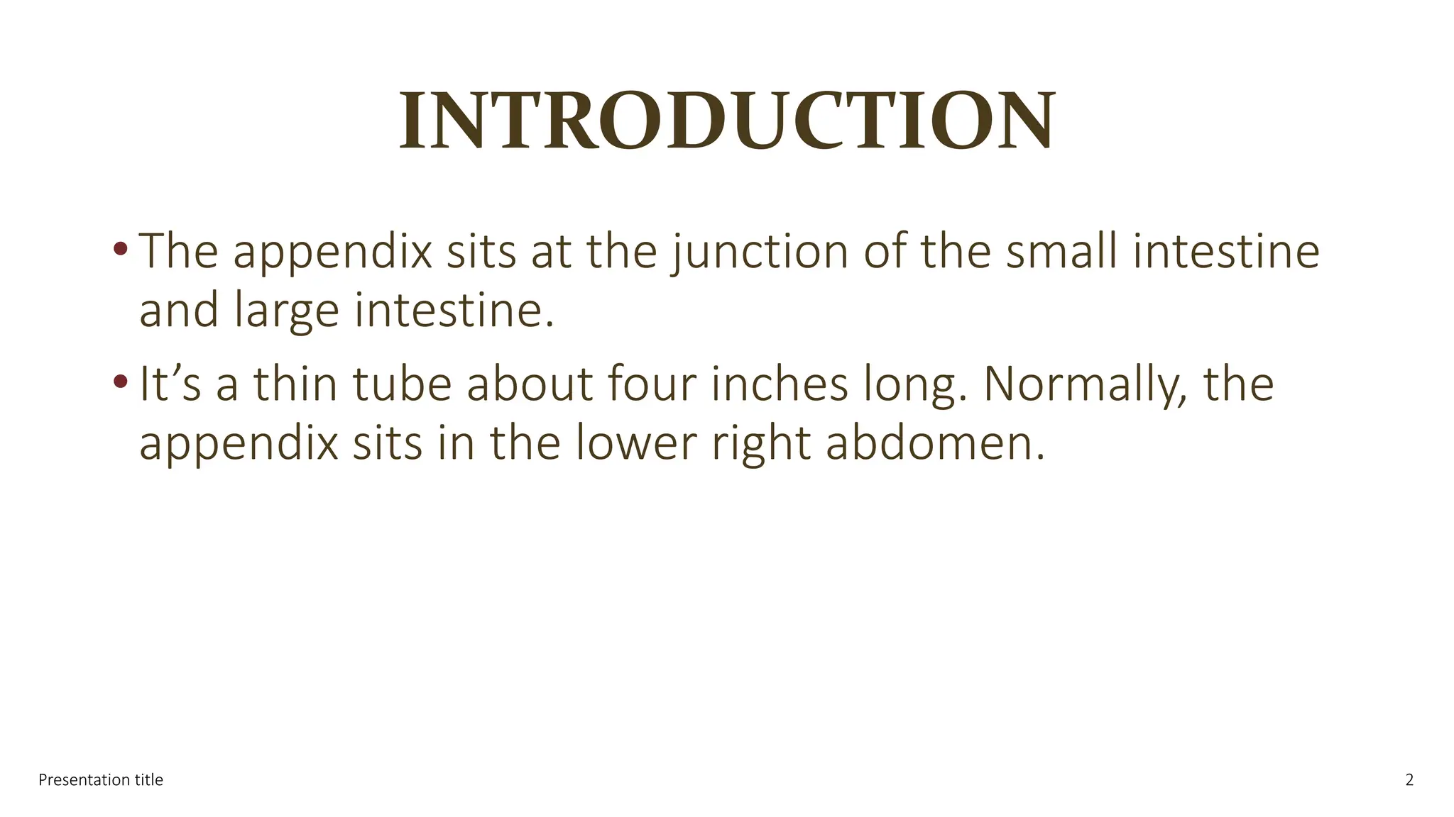 APPENDICITIS...ppt...MSN -I...SlideShare.... | PPTX