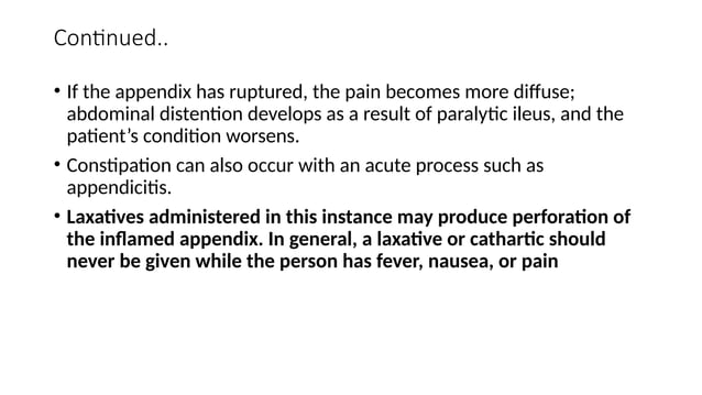 Appendicitis.pptx types clinical features | PPT
