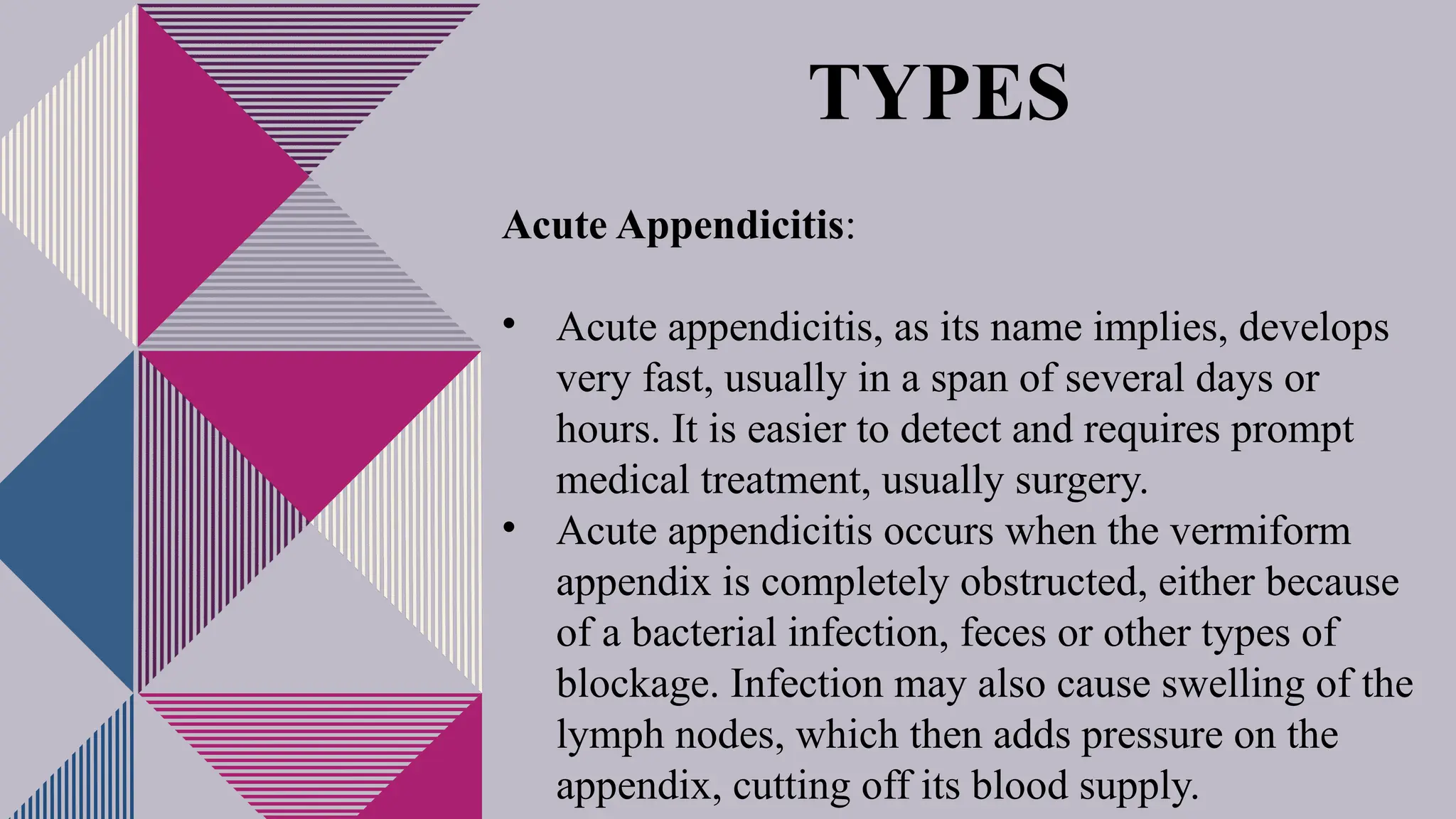 APPENDICITIS.pptx- introduction, definition, causes, sign and symptoms ...