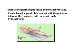 Appendicitis definition clinical features management | PPT