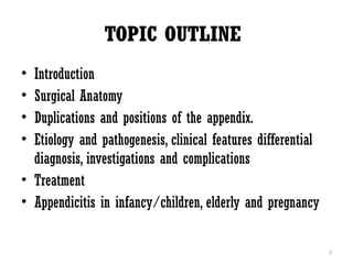 Acute appendicitis, diagnosis and management.pptx