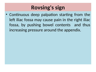 An Introduction to Appendicitis and its Management | PPT