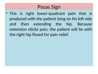 An Introduction to Appendicitis and its Management | PPT