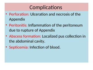An Introduction to Appendicitis and its Management | PPT