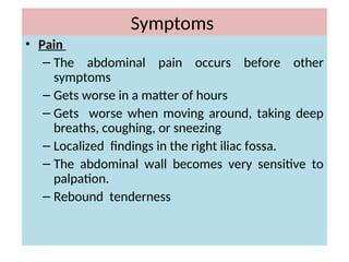 An Introduction to Appendicitis and its Management | PPT