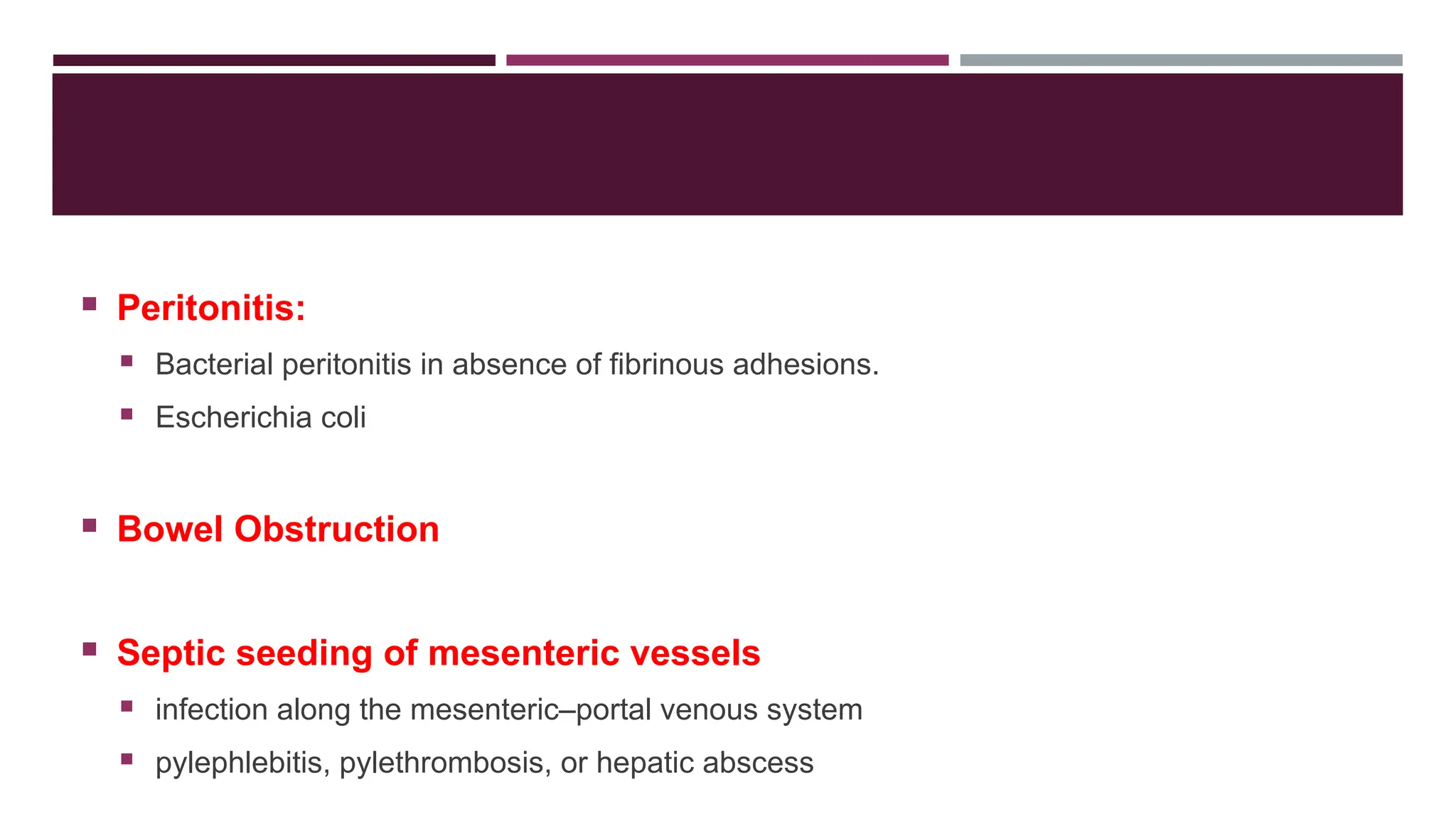 acute appendicitis symptoms, complications, &treatment | PPT