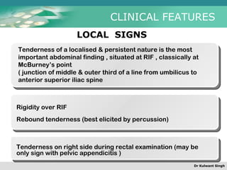 A P P E N D I C I T I S | PPT