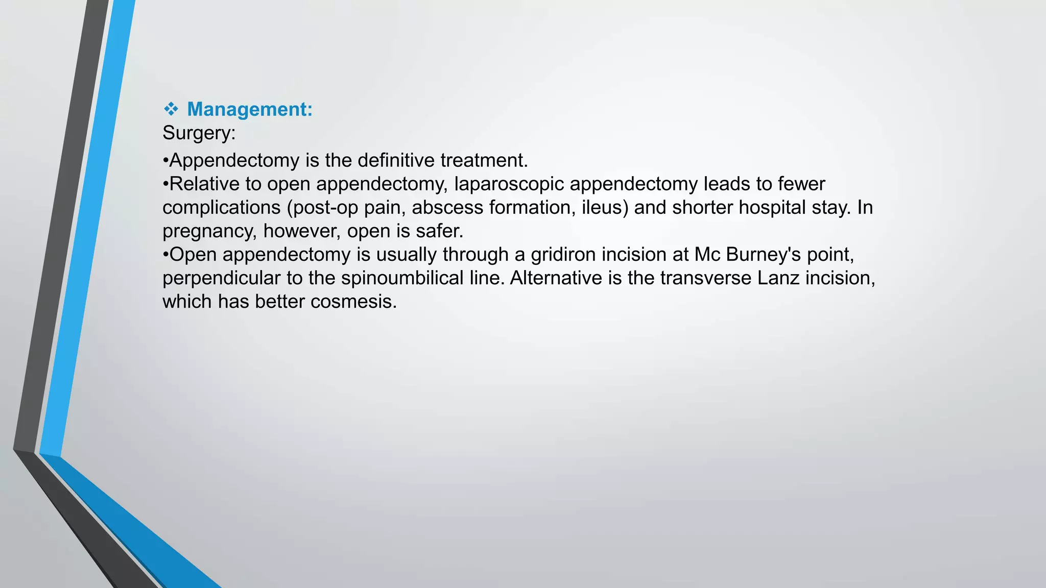 Appendicitis. | PPTX