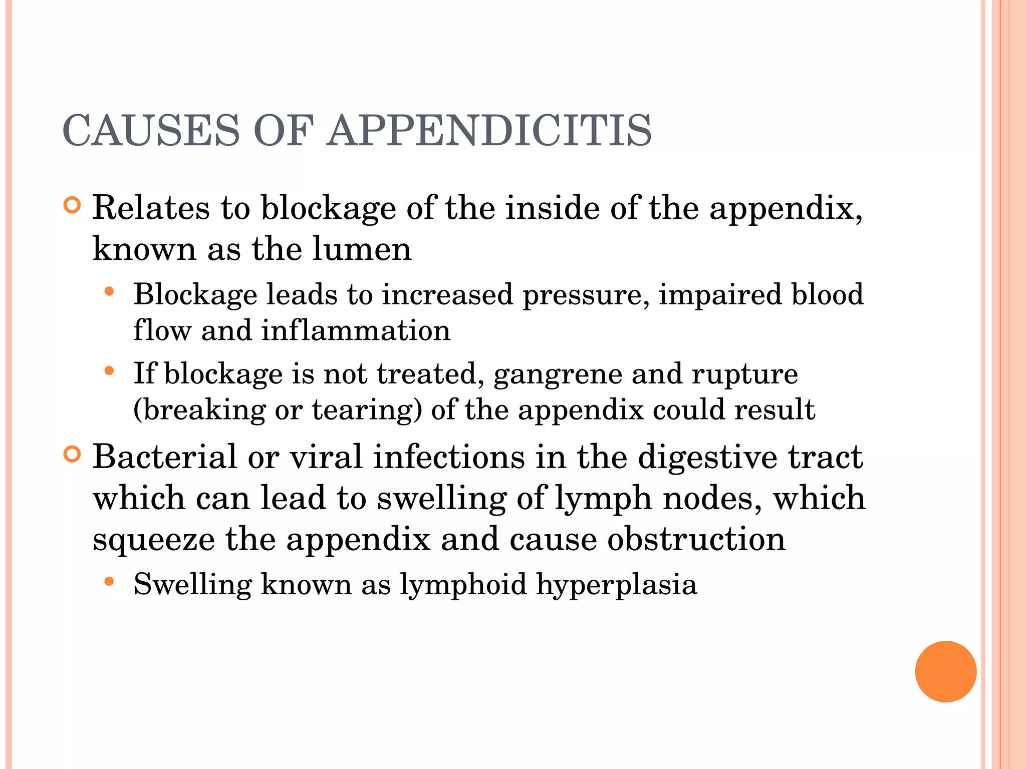 Appendicitis | PPT