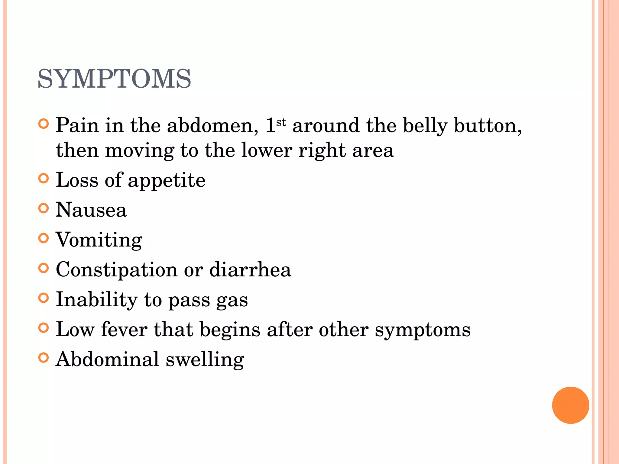 Appendicitis | PPT