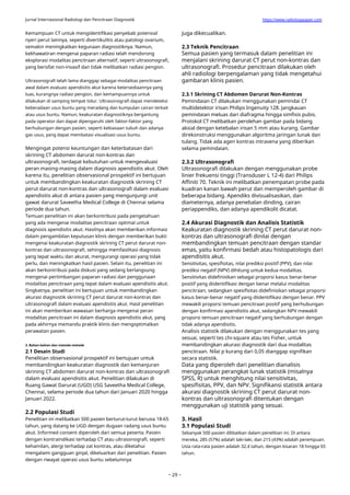 kasus appendicitis akut di rs india -bentuk case review | PDF