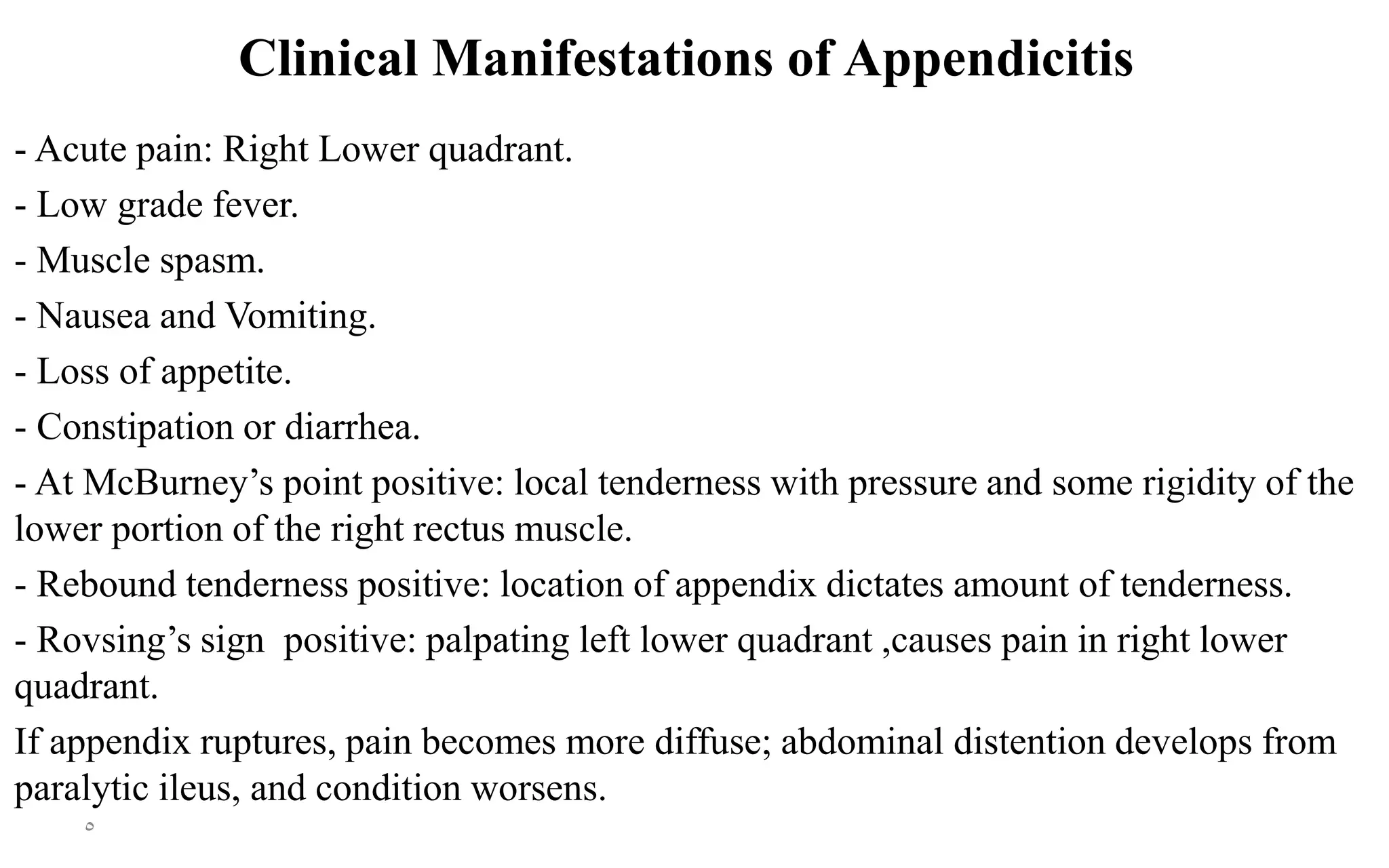 Appendicitis and hernia | PDF
