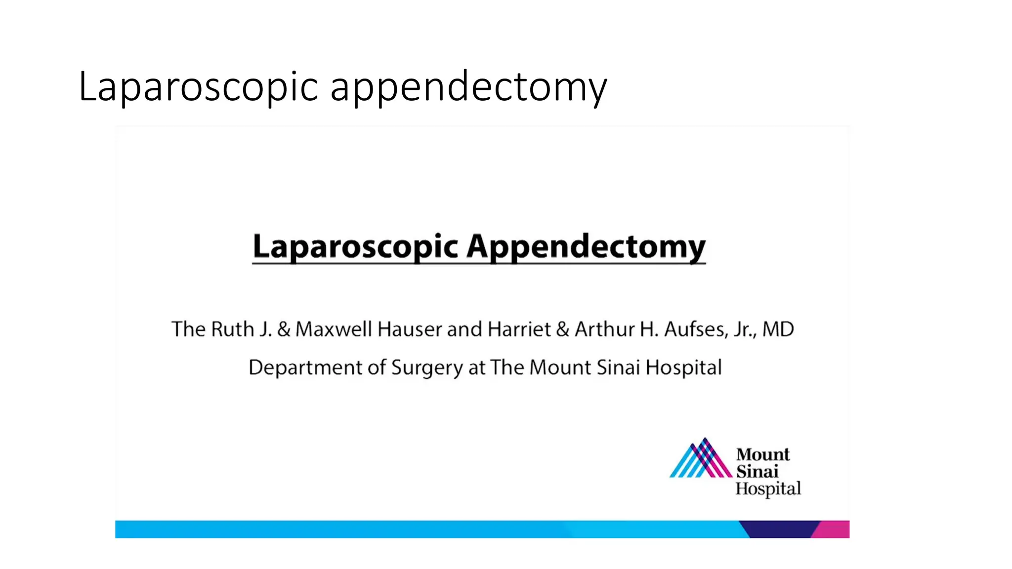 Appendicitis and its complications asdpptx | PPTX