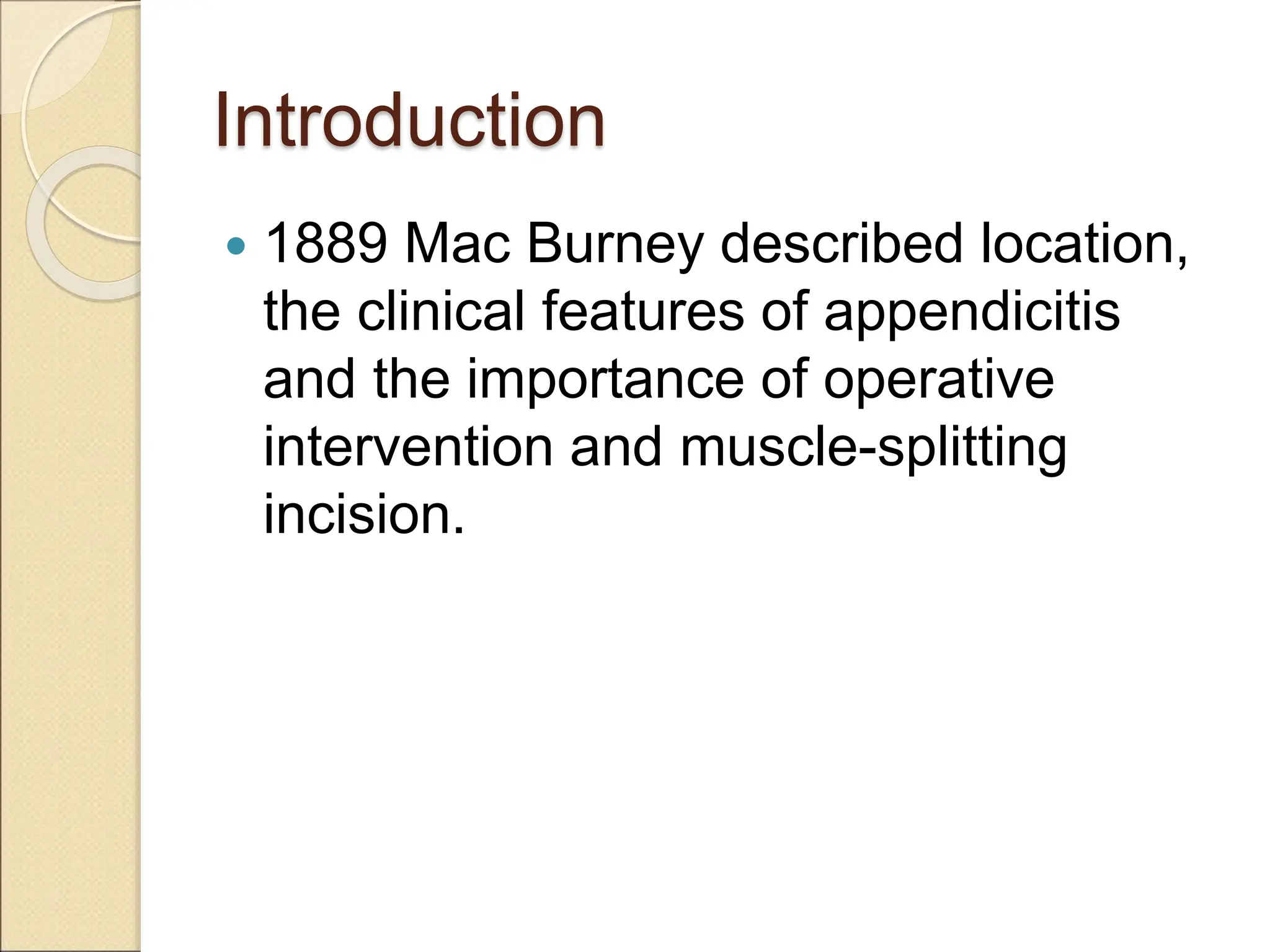 APPENDICITIS clinical sign symptoms and Management.ppt