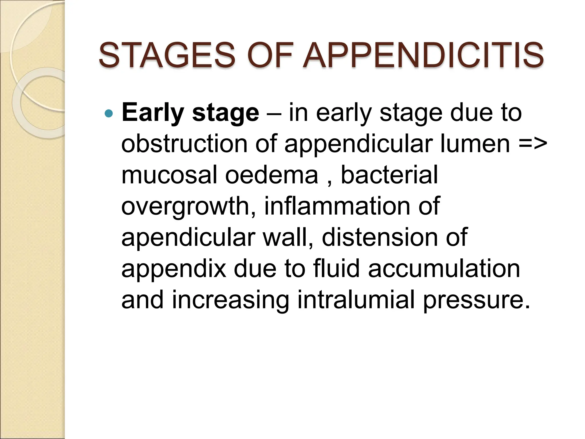 APPENDICITIS clinical sign symptoms and Management.ppt