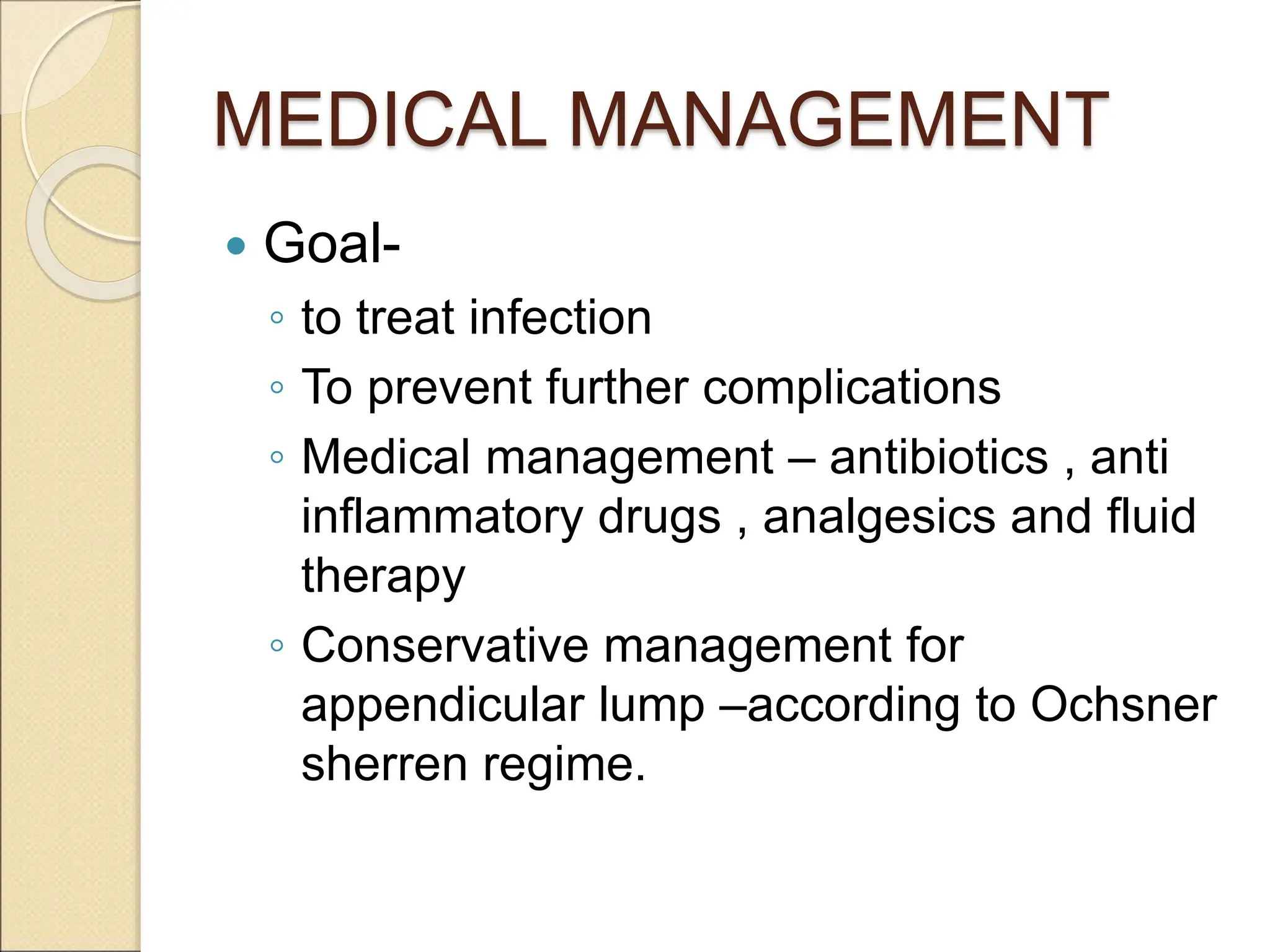 APPENDICITIS clinical sign symptoms and Management.ppt