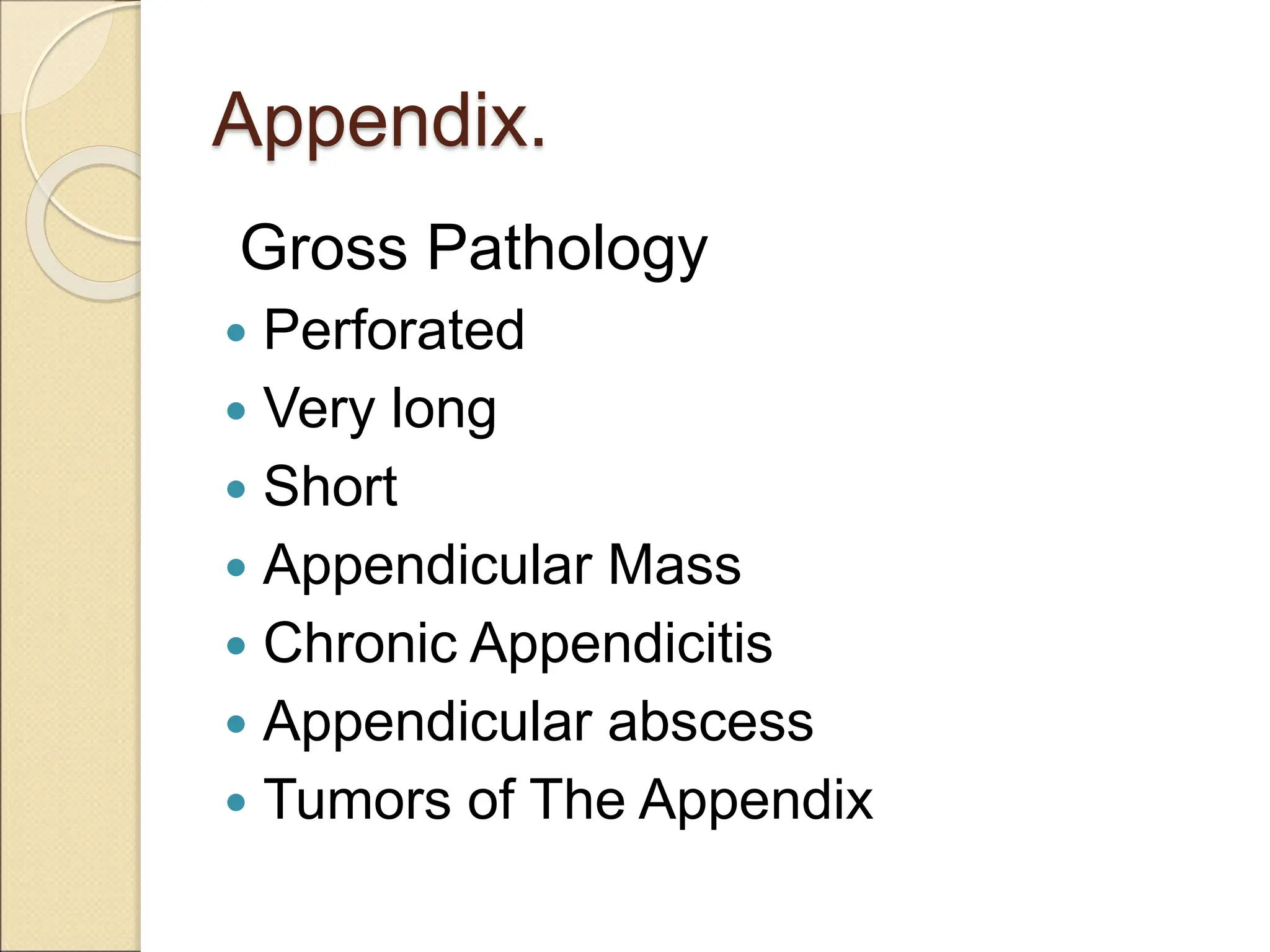 APPENDICITIS clinical sign symptoms and Management.ppt
