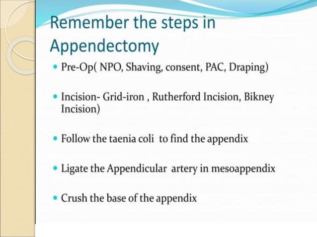 APPENDICITIS clinical sign symptoms and Management.ppt