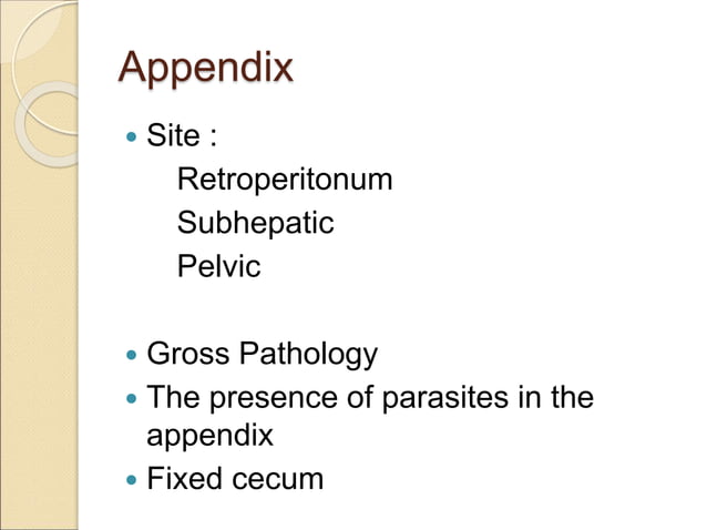 APPENDICITIS clinical sign symptoms and Management.ppt