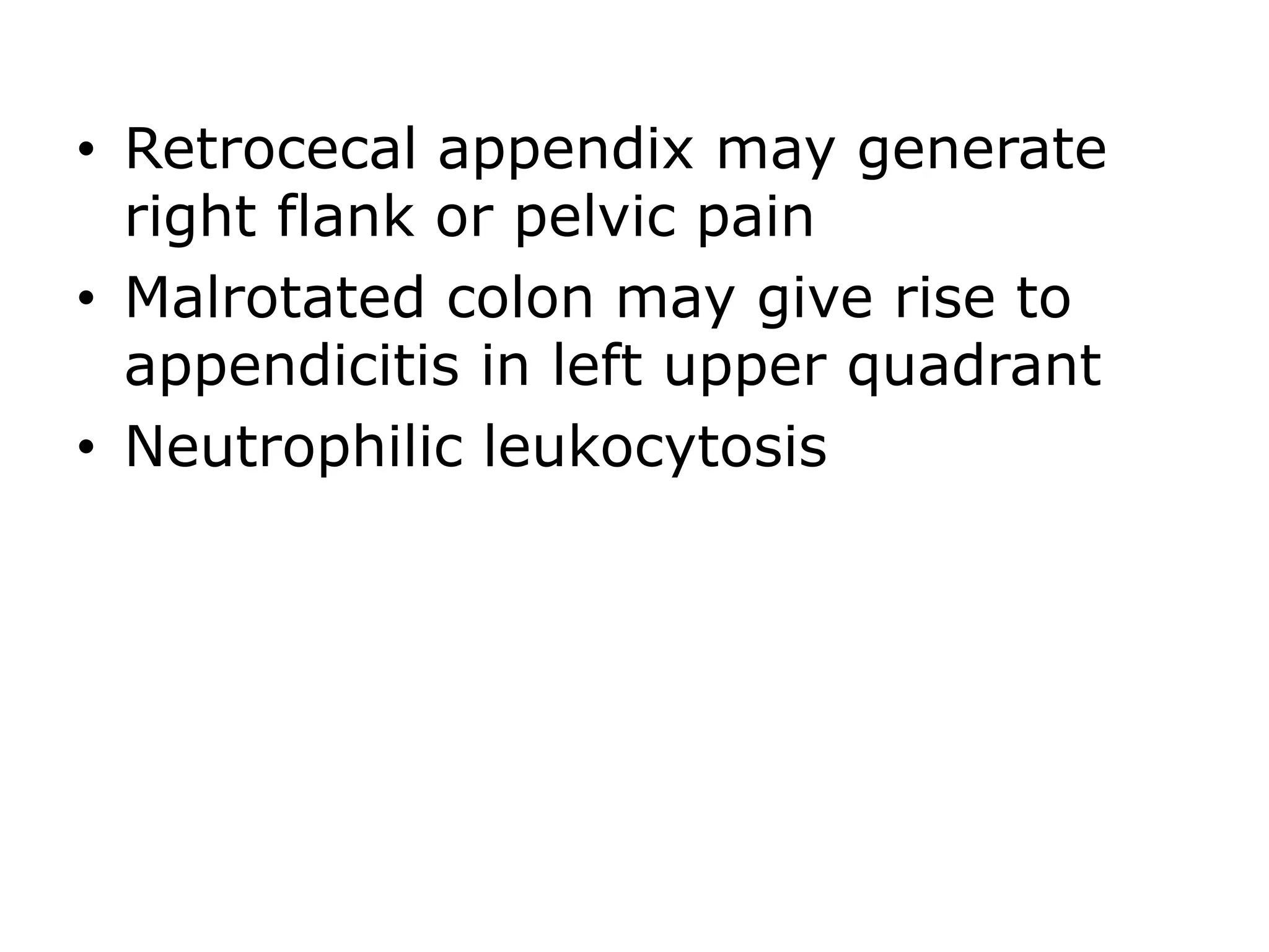 Appendicitis and tumors of appendix mbbs | PPTX | Digestive Disorders ...