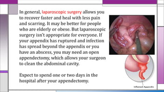 Appendicitis - a detailed medical study | PPTX | Digestive Disorders ...