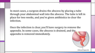 Appendicitis - a detailed medical study | PPTX | Digestive Disorders ...