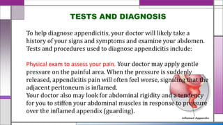 Appendicitis - a detailed medical study | PPTX | Digestive Disorders ...