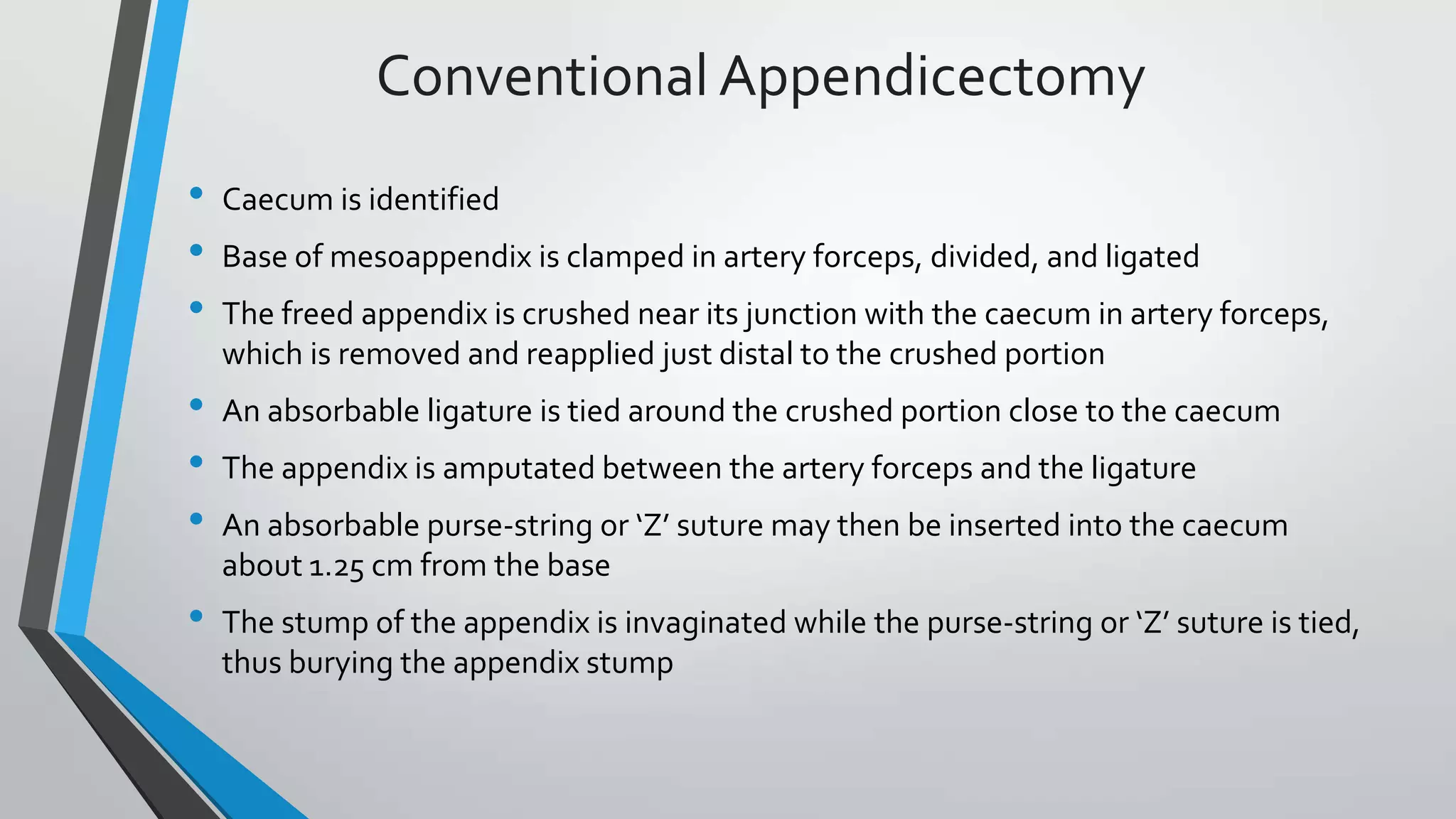 Appendicitis, diverticulitis, peptic ulcer disease, chron's disease | PPT