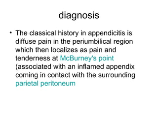 Appendicitis for 5yr mbchb | PPT