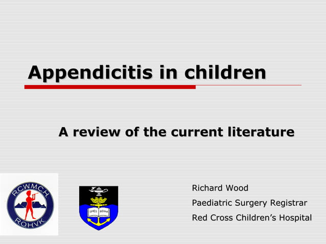 Appendicitis+in+children | PPT