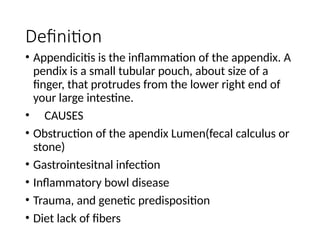 APPENDICITIS Kato 35678899533ety888trrt88 | PPT