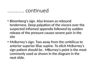 APPENDICITIS Kato 35678899533ety888trrt88 | PPT