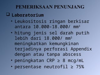 Appendicitis perforated presentation medical.pptx