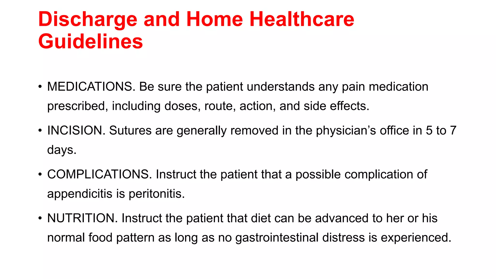 Appendicitis | PPTX
