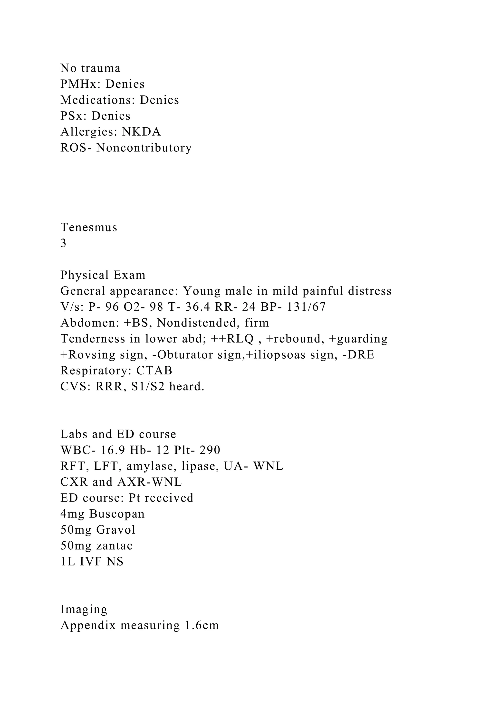 Appendicle abscess Siedah Telesford MDDr. Griffith Team .docx