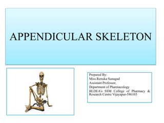 Appendicular SkeletonSystem PPT.....pptx