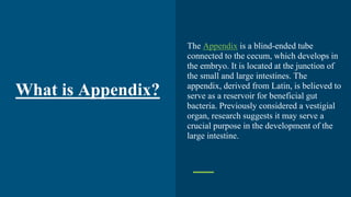 A Comprehensive Guide to Understanding the Appendix | PPT