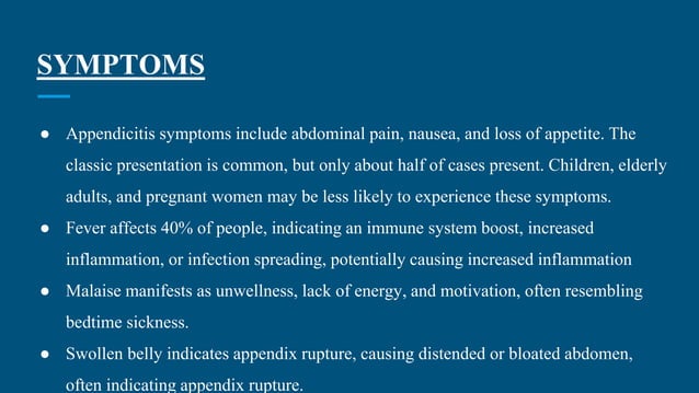 A Comprehensive Guide to Understanding the Appendix | PPT