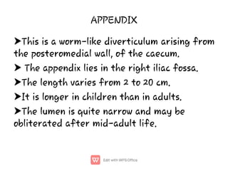 APPENDIX bsc nursing, medical and surgical nursing | PPT