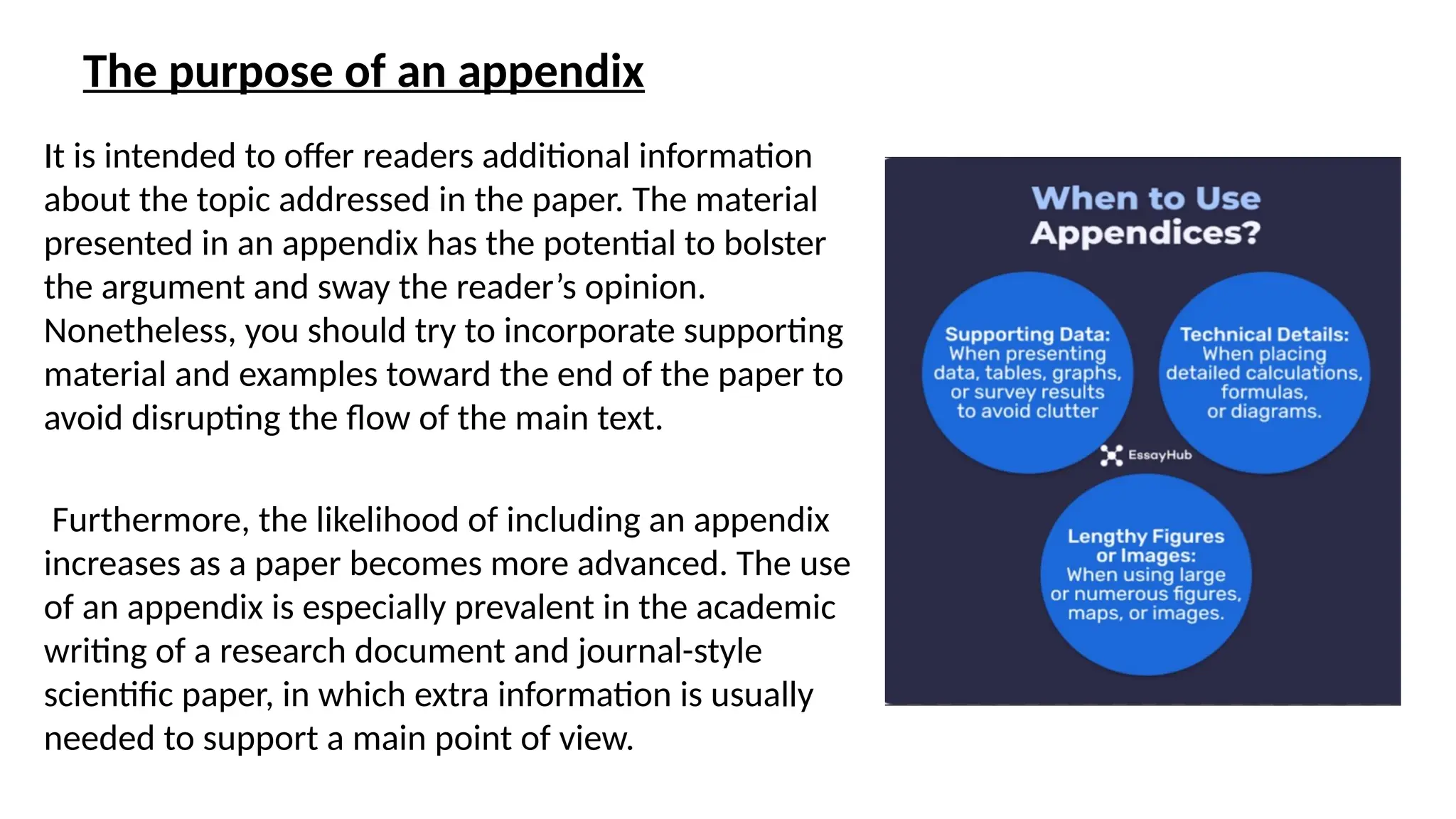 appendix.scientific writing in research .pptx