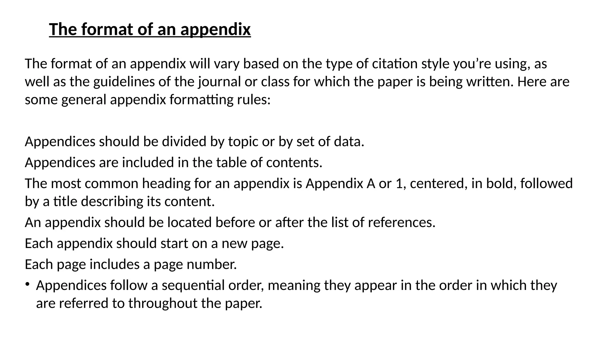 appendix.scientific writing in research .pptx