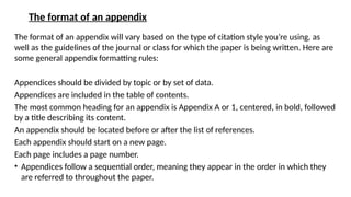 appendix.scientific writing in research .pptx