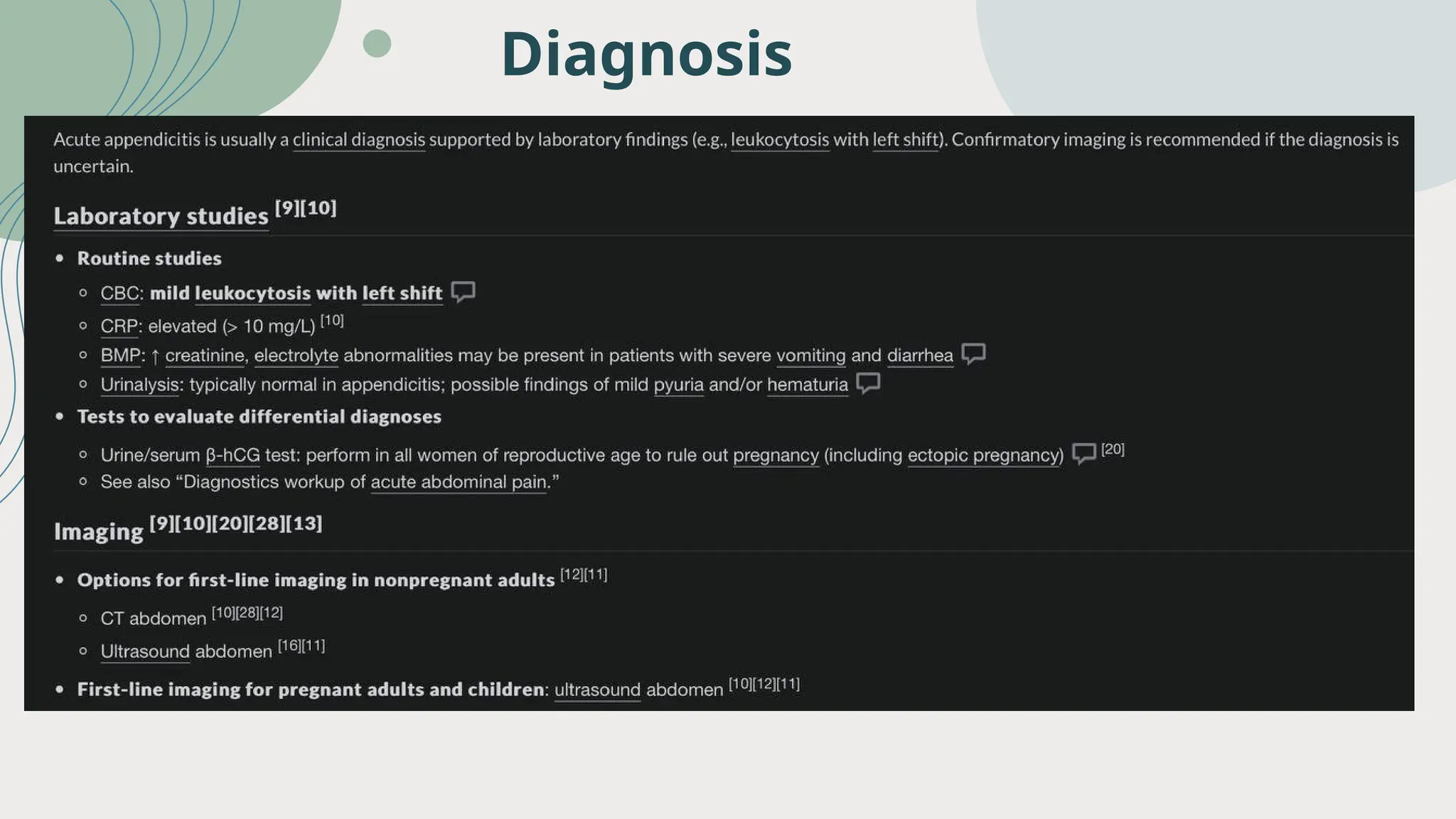 appendix and appendicitis overview presentation | PPTX