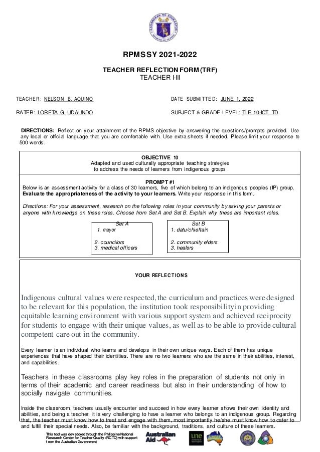 Appendix-4A-Teacher-Reflection-Form-for-T-I-III-for-RPMS-SY-2021-2022 (1).docx