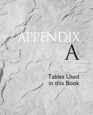 Appendix A Tables | PDF