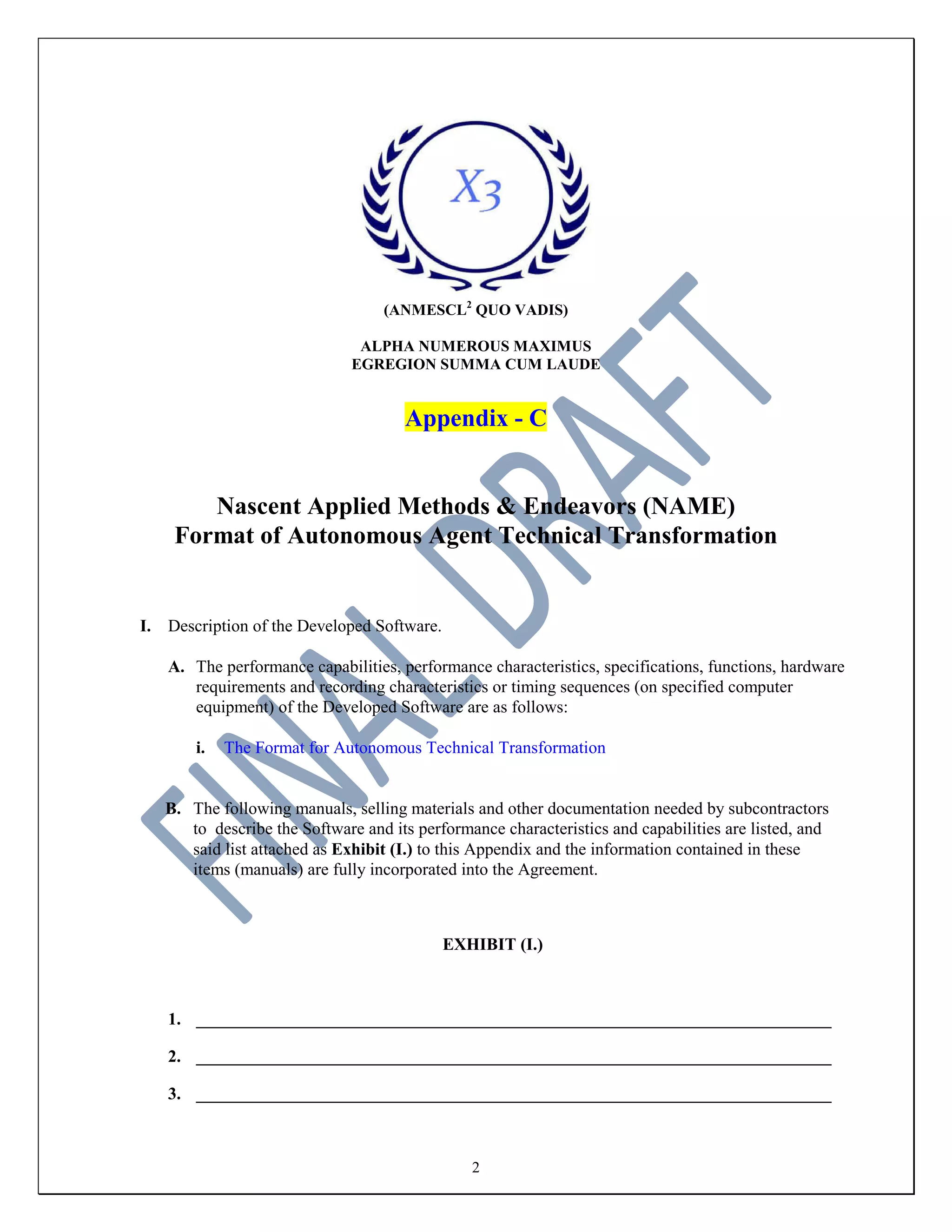 NAME's Appendix - C | PDF | Computer Software and Applications | Computing